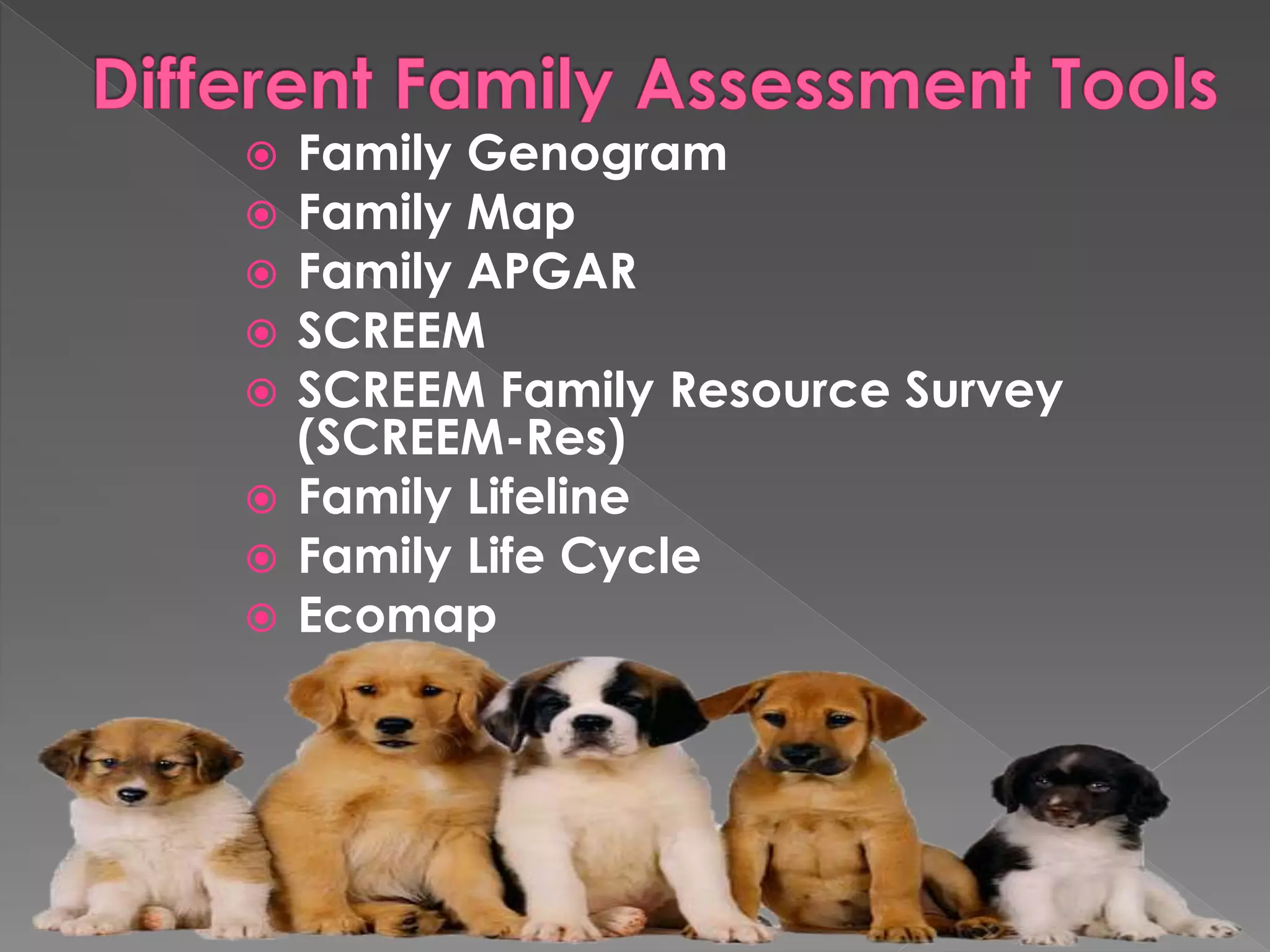 Family tools complete | PPTX