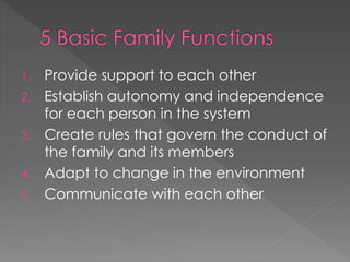 Family tools complete | PPTX