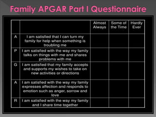Family Apgar Score
