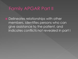 Family Apgar Score
