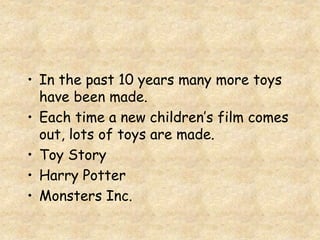 Family toys; Past and Present | PPT | Model Toys | Hobbies & Interests