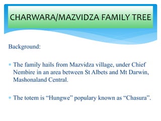 Charwara Family tree | PPTX