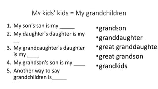 Family Tree | PPTX