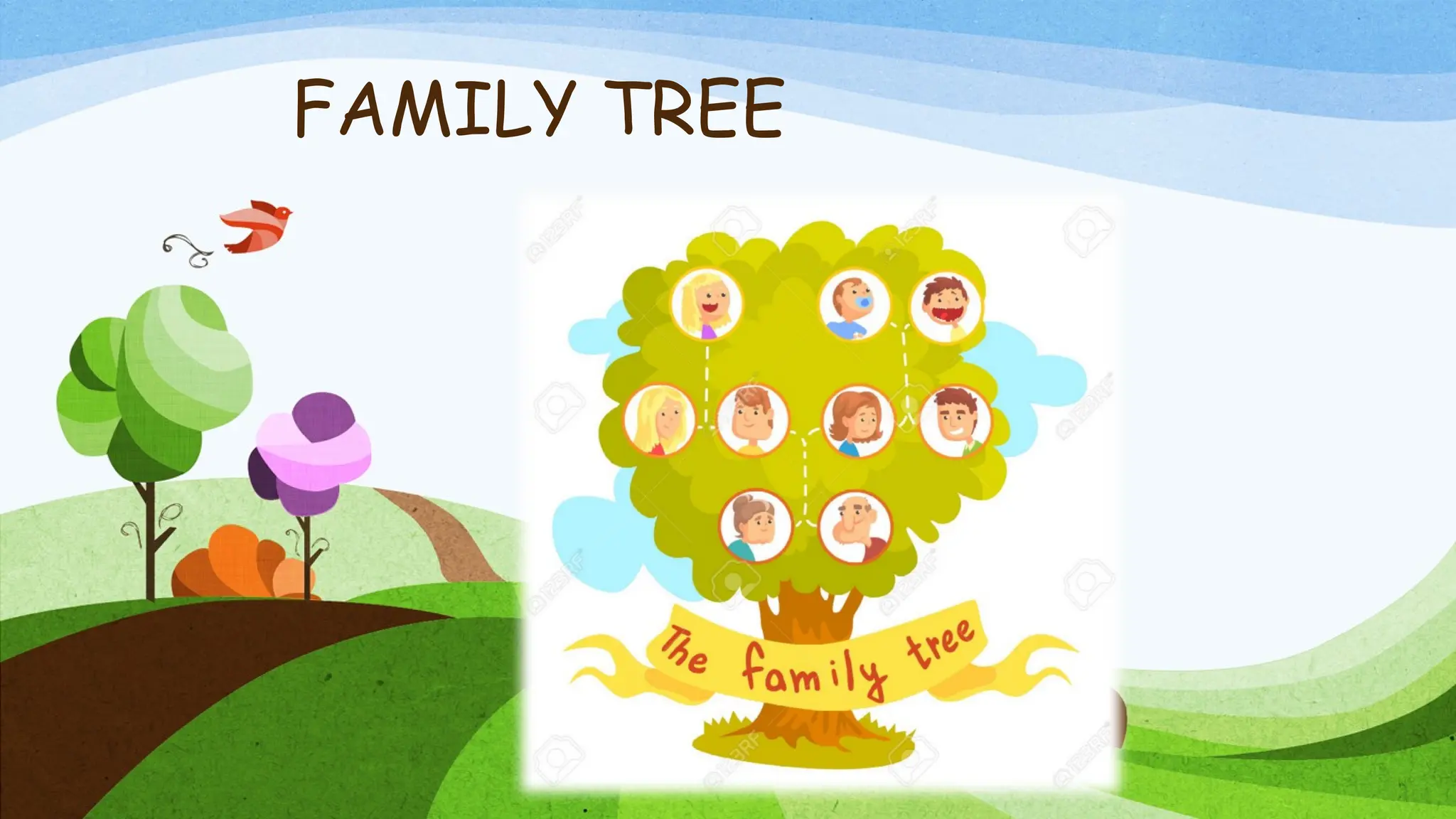 ARBOL GENEALOGICO EN INGLES Y EN ESPAÑOL | PPTX