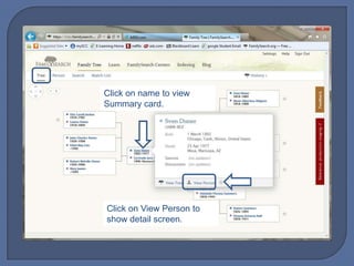 Family tree 6 sources | PPTX