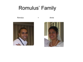 Family Tree Mereleba Tuivaga | PPT