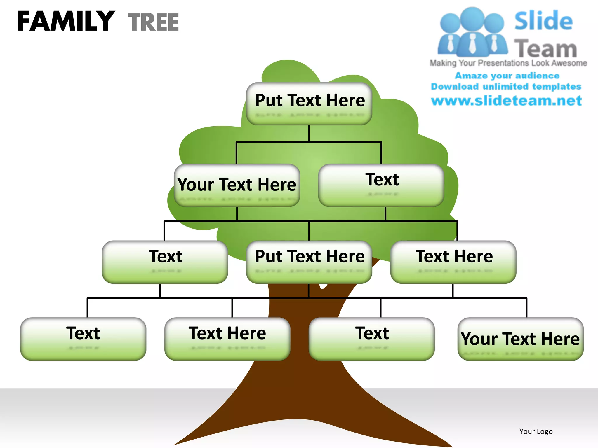 Family tree powerpoint presentation slides ppt templates | PDF