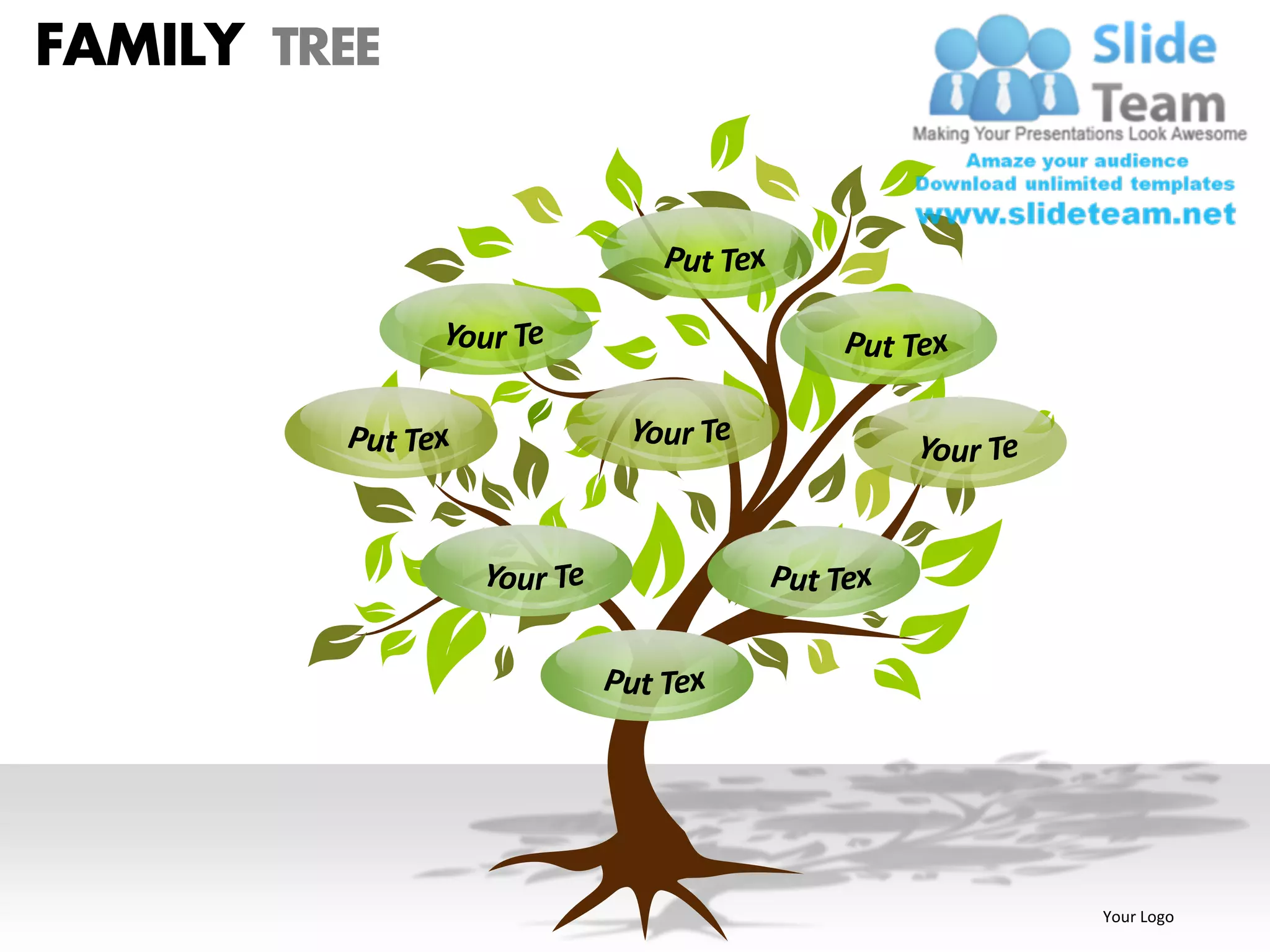 Family tree powerpoint presentation slides ppt templates | PDF