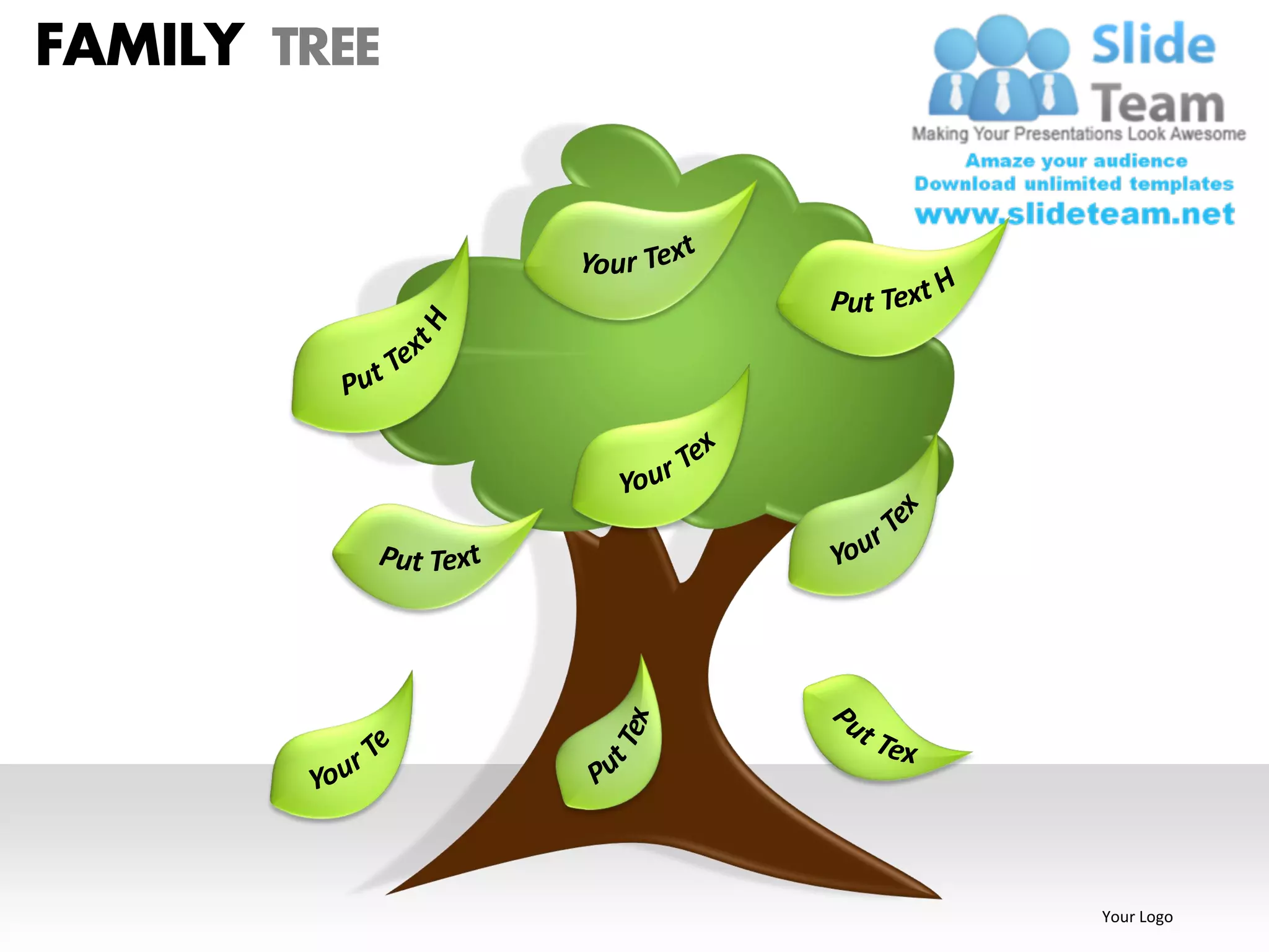 Family tree powerpoint presentation slides ppt templates | PDF