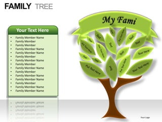 Family Tree Background Powerpoint
