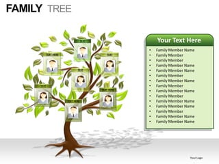 Family Tree Template For Powerpoint