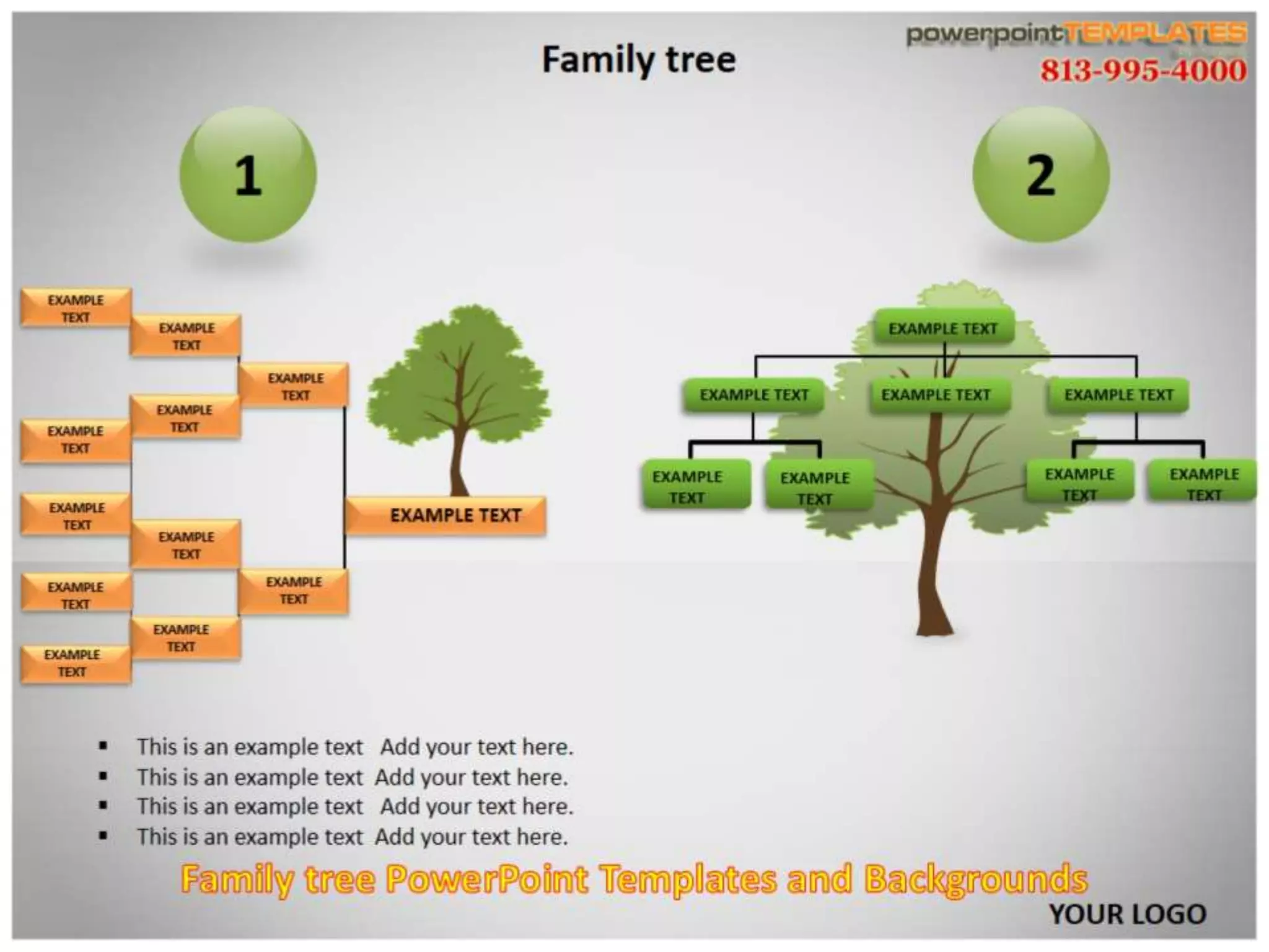 Family Tree PowerPoint Templates and Backgrounds | PPTX