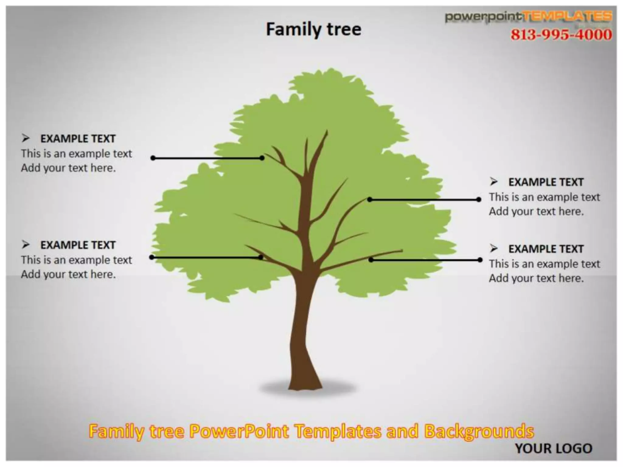 Family Tree PowerPoint Templates and Backgrounds | PPTX