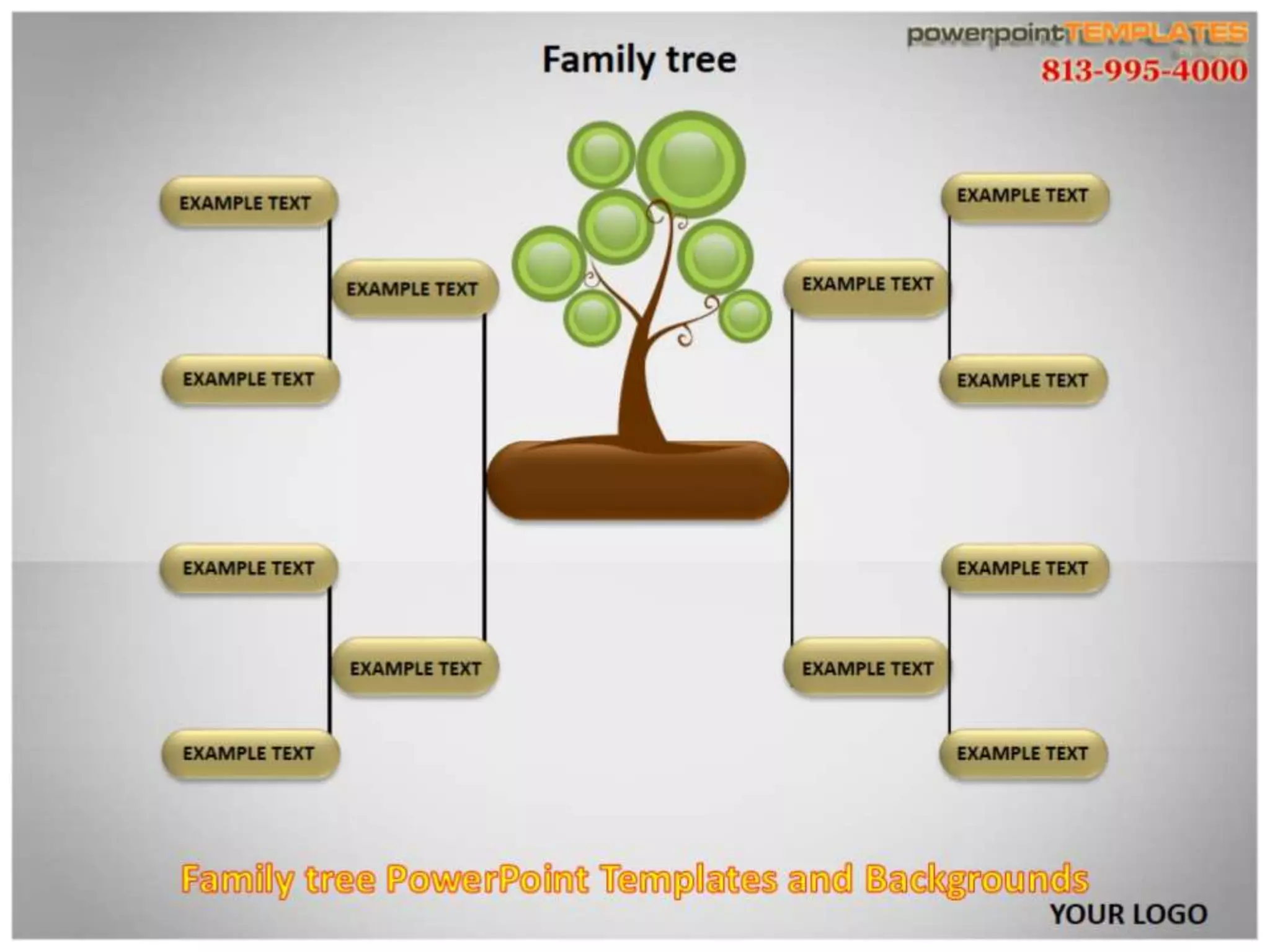 Family Tree PowerPoint Templates and Backgrounds | PPTX