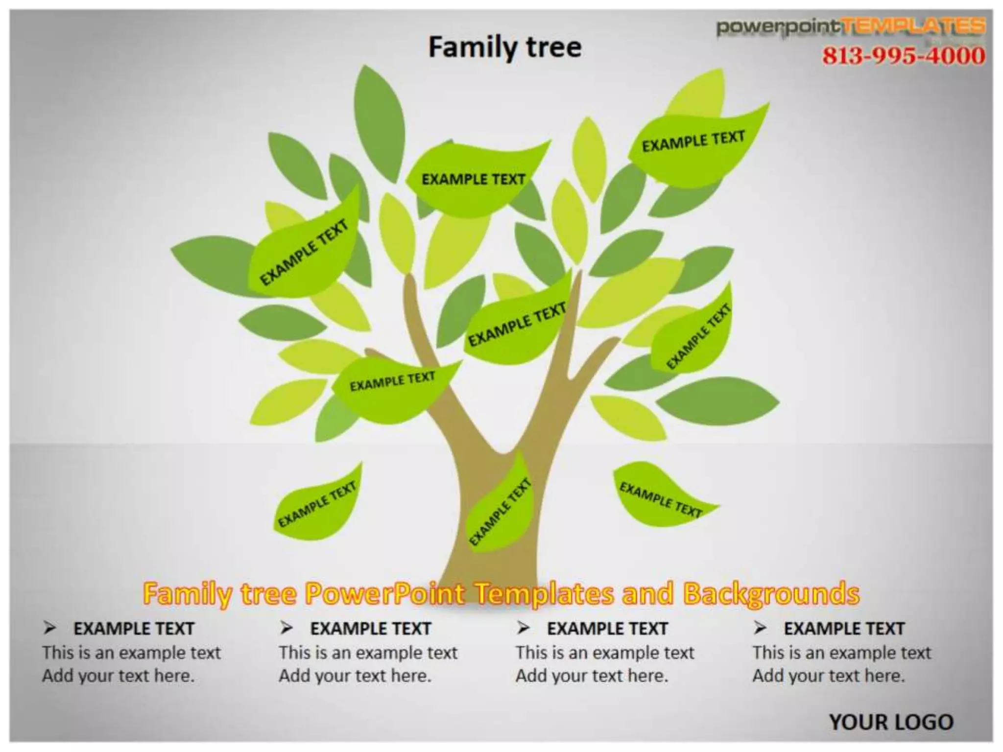 Family Tree PowerPoint Templates and Backgrounds | PPTX