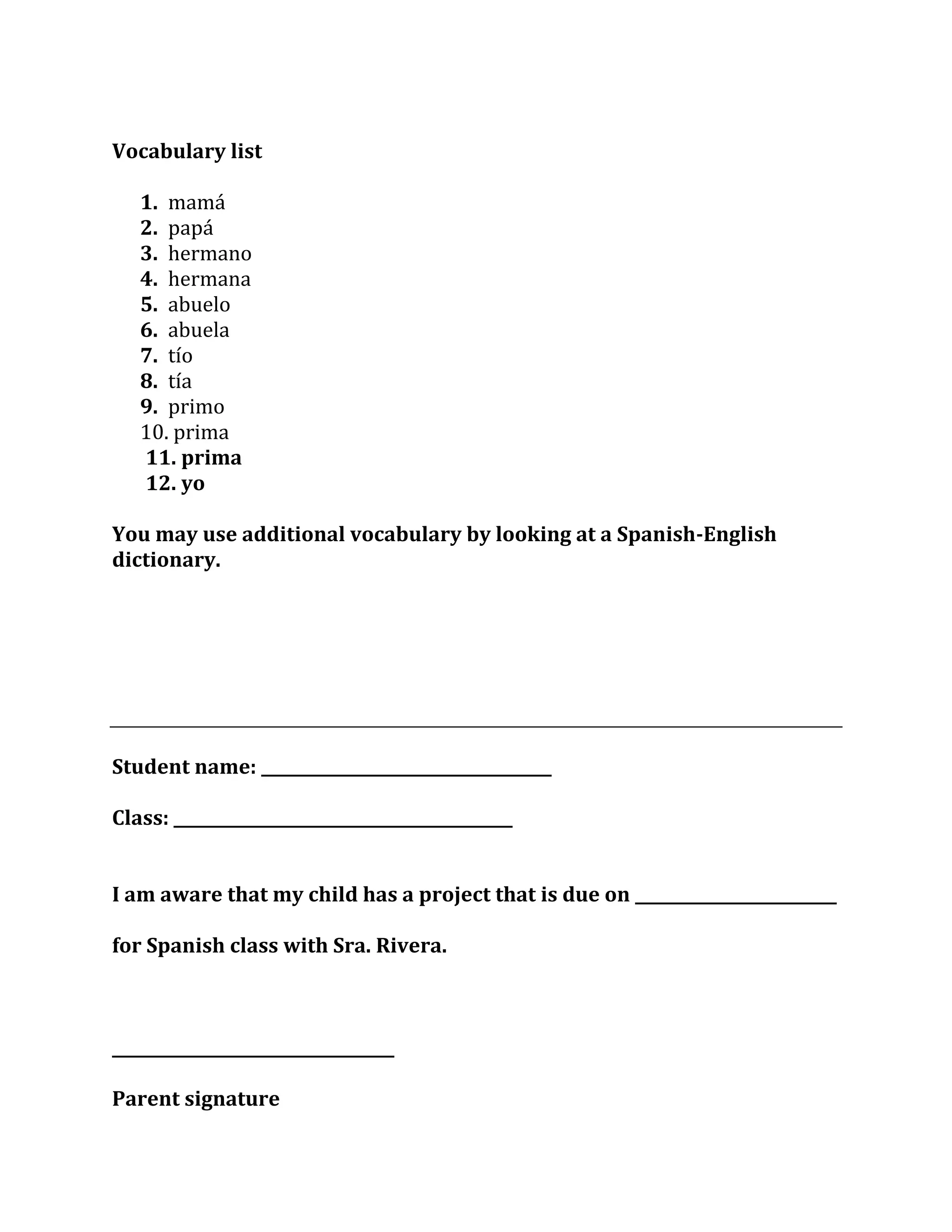 Family tree project_and_rubric_5th_grade | PDF