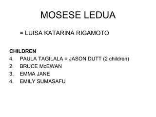 Family Tree Salanieta Galu | PPT