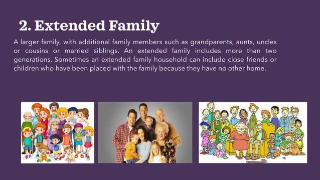PowerPoint showing different family type | PDF