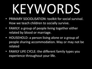Family types sociology | PPTX
