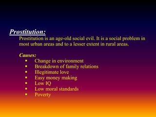 Family types & social evils by Prof Najeeb Memon | PPT