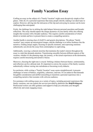Family Vacation Essay.pdf