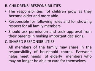 Family values | PPTX