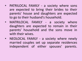 Family values | PPT