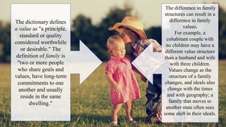 Family Values Cross Culture Understanding.pptx | Parenting Babies and ...