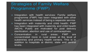 Family welfare | PPTX