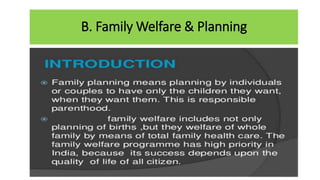 Family welfare | PPTX