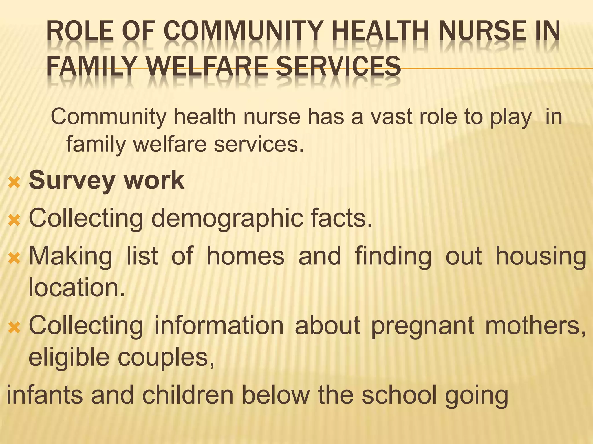 Family welfare programme | PPTX