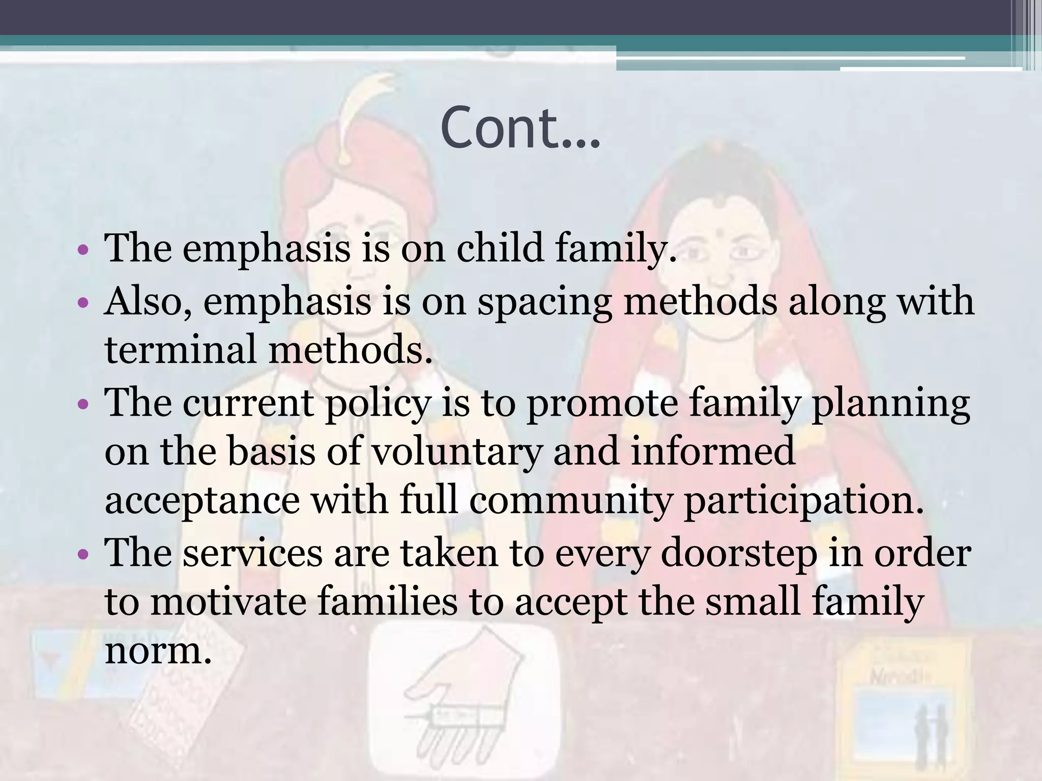 Family welfare programme | PPTX