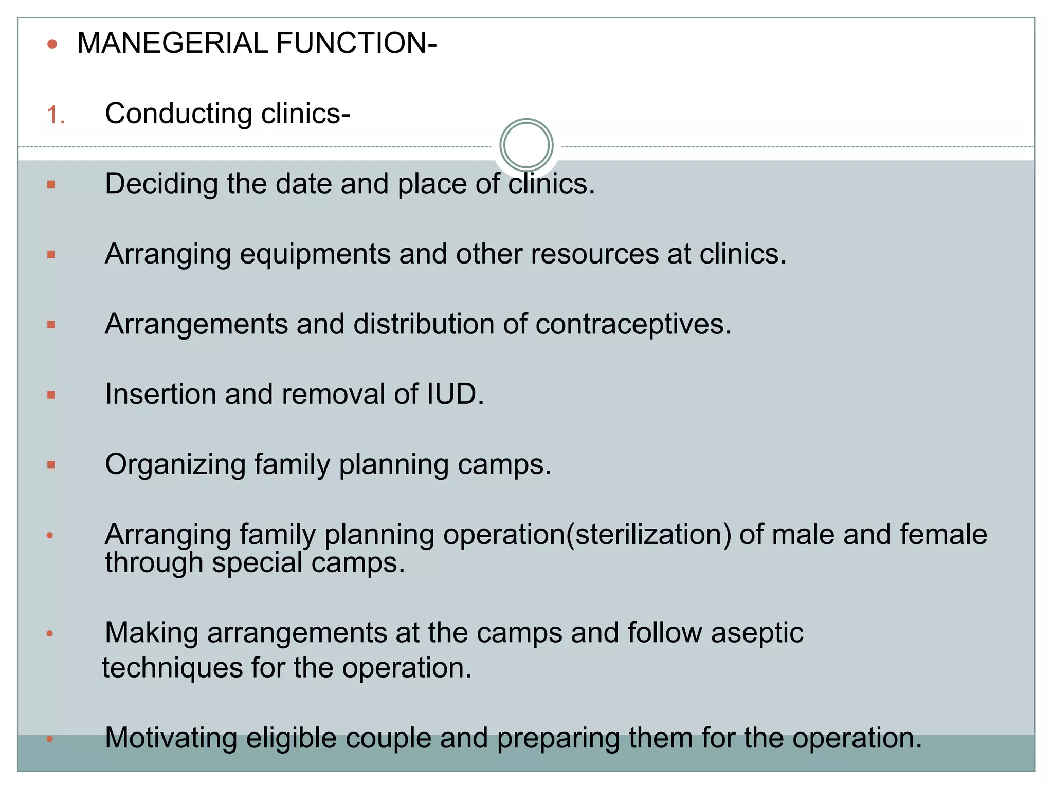 Family welfare programme | PPTX