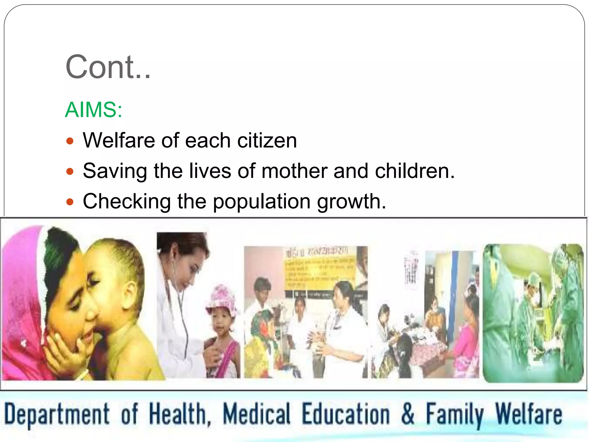 Family welfare services | PPTX