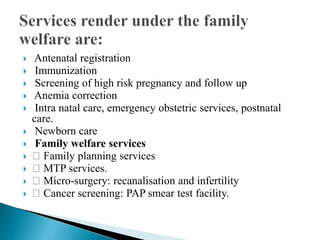FAMILY WELFARE SERVICES.pptx