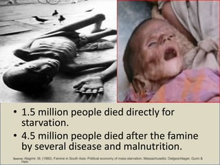 Famine of 1974 bangladesh | PPTX
