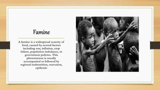 Famine presentation | PPTX