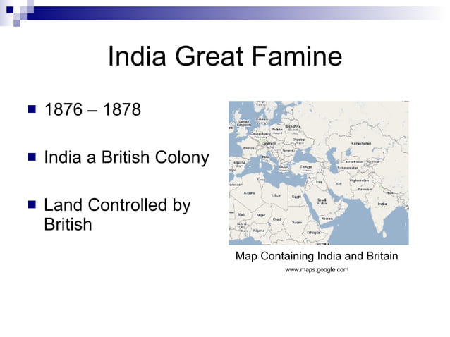 Famines in History | PPT | Food & Drink