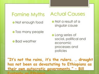 Famines in history | PPTX