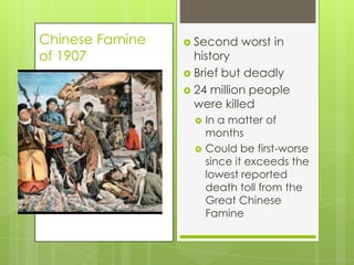 Famines in history | PPTX