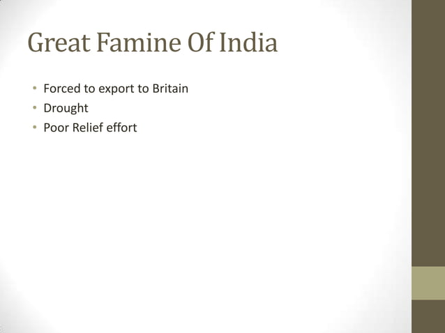 Famines in history powerpoint | PPTX