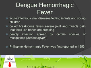 Famipop Dengue Stats Presentation | PPTX
