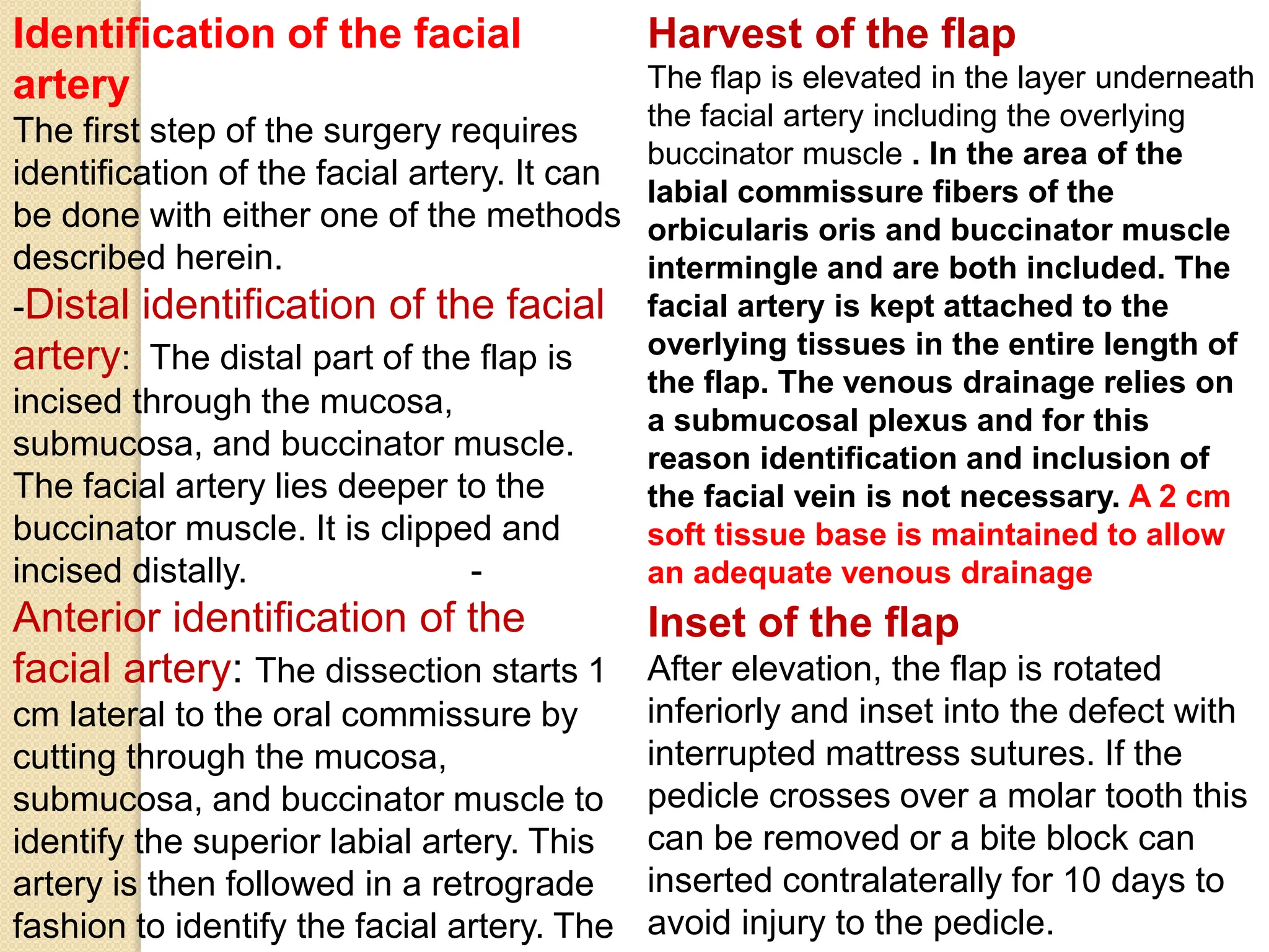 Facial -Artery -musclo -mucosal -Flap presntion | PPTX