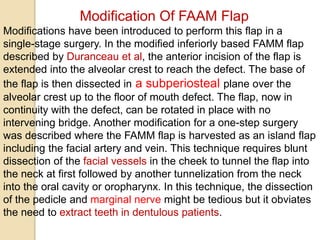 Facial -Artery -musclo -mucosal -Flap presntion | PPTX