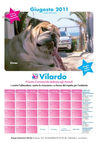 Vilardo Calendario 2011 | PDF