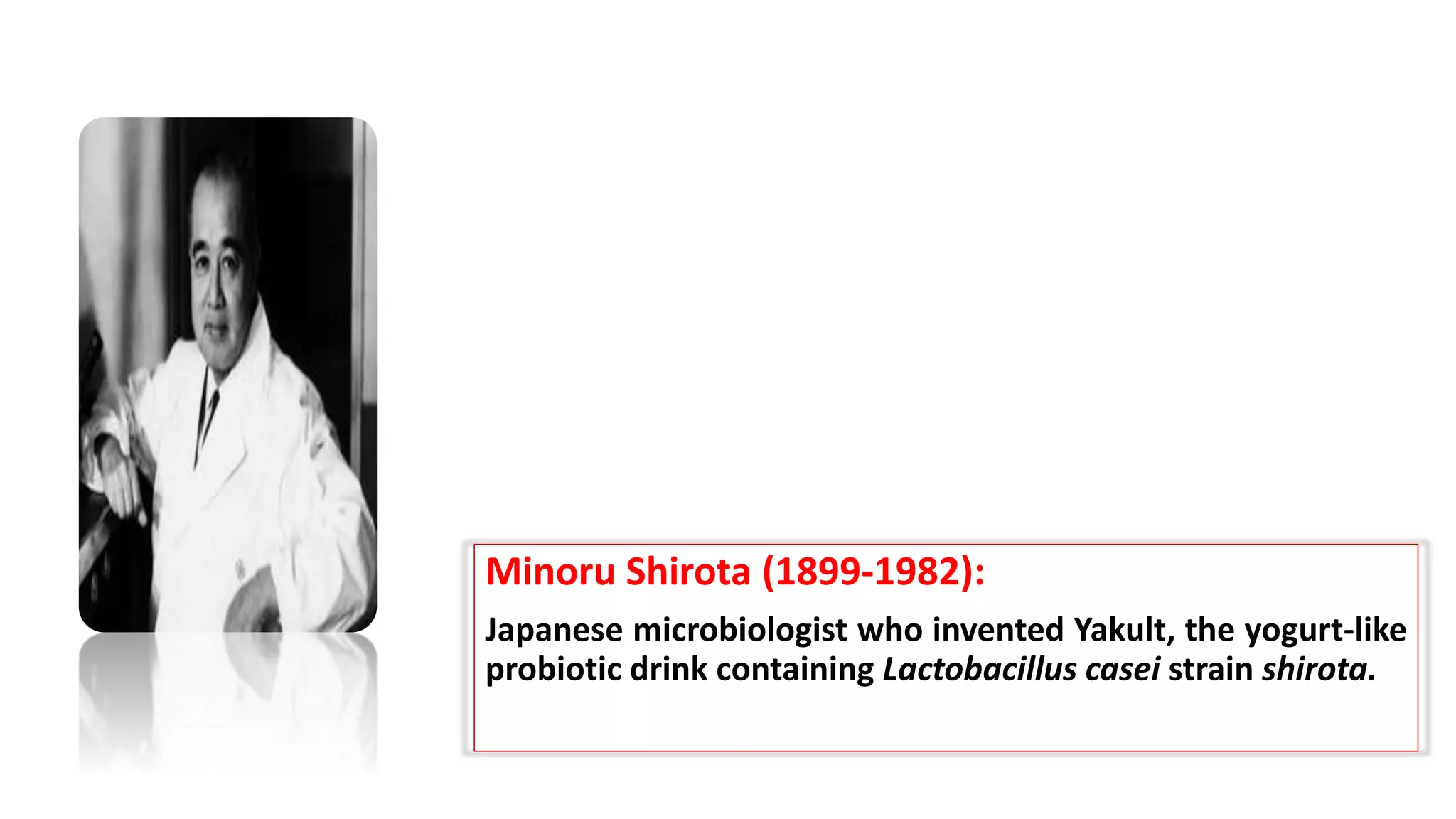 Famous Person and Great Inventors in area of Dairy and Food | PPTX