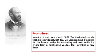 Famous Person and Great Inventors in area of Dairy and Food | PPTX