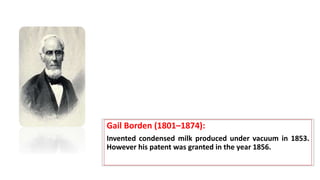 Famous Person and Great Inventors in area of Dairy and Food | PPTX