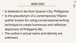 FAMOUS-AUTHORS-FROM-LUZON-AND-THEIR-NOTABLE-WORKS.pptx