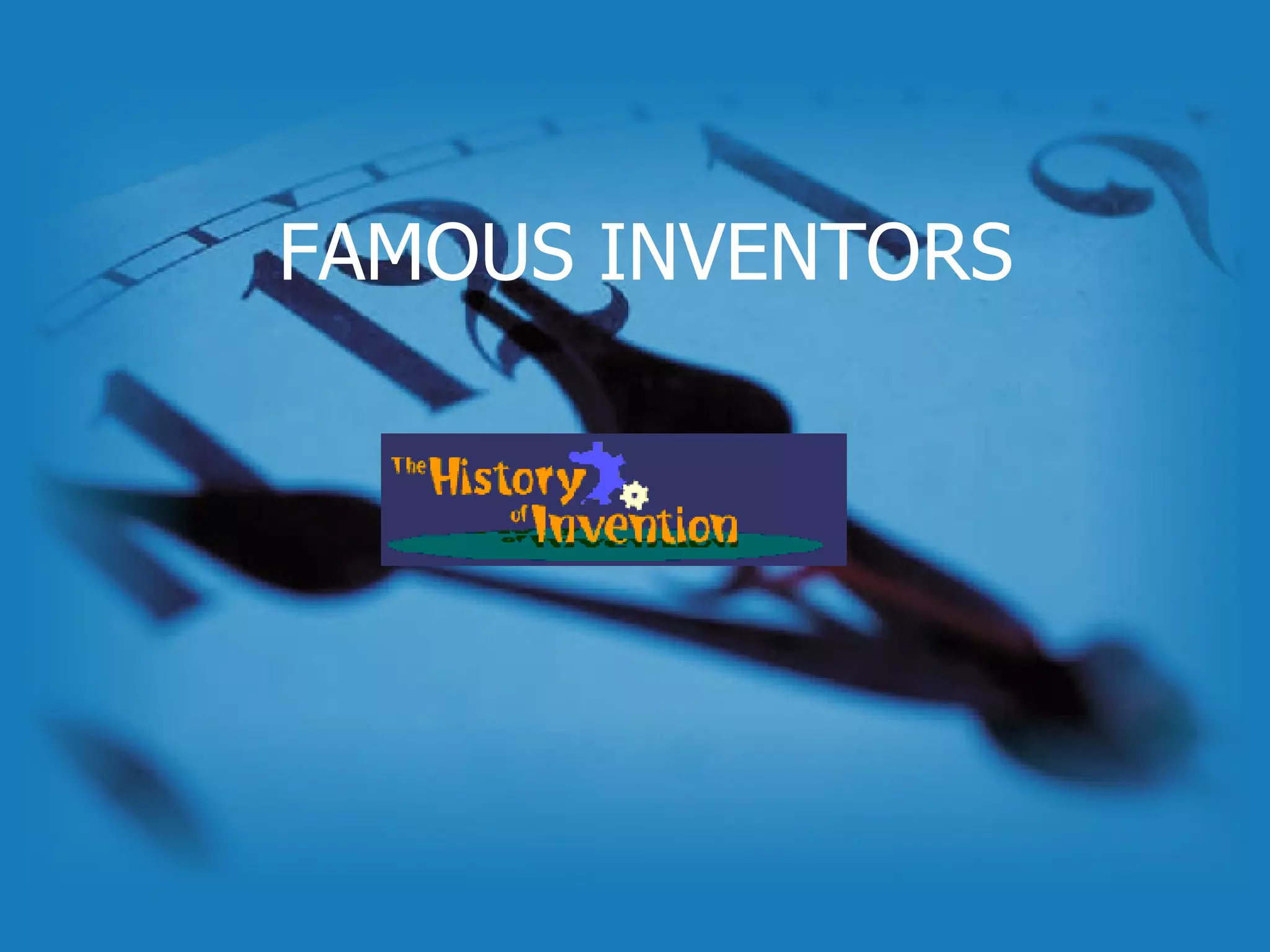 Famous Inventors | PPS